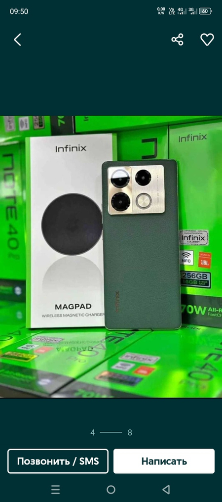 Infnix note 40 por