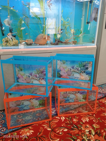 Akvariumlar sotiladi.