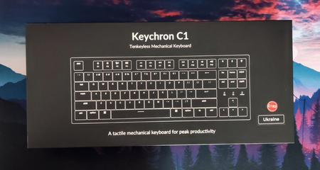 Механическая клавиатура проводная Keychron C1  RGB