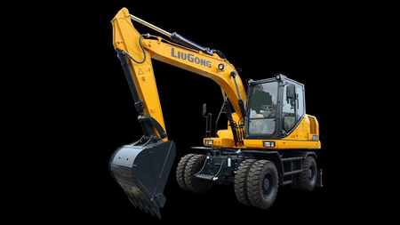 Колёсный новый экскаватор Liugong 915 по скидочной цене