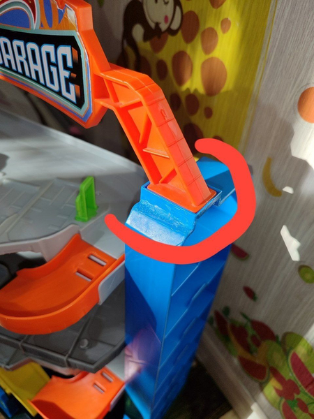 Игрушка гараж для машин хот вилс