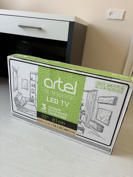 телевизор artel