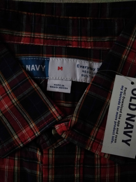 Новая Old Navy из США рубашка хб размер XL 54-56 российский