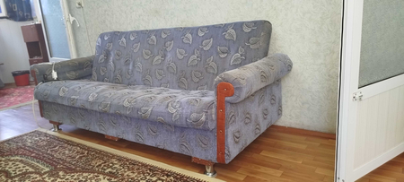 Диван, два кресла, кровать, стол, подставка под мойку кухонную.