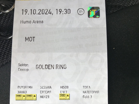 Билеты на концерт Мот golden ring