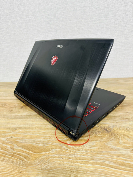 MSI Leopard Core i7-8 Ядерный+GTX1050Ti+Большой 17,3 экран 120Hz