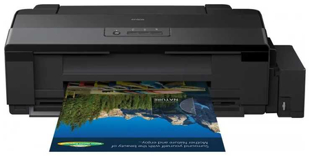 Принтер струйный Epson L1800, цветн., A3, черный