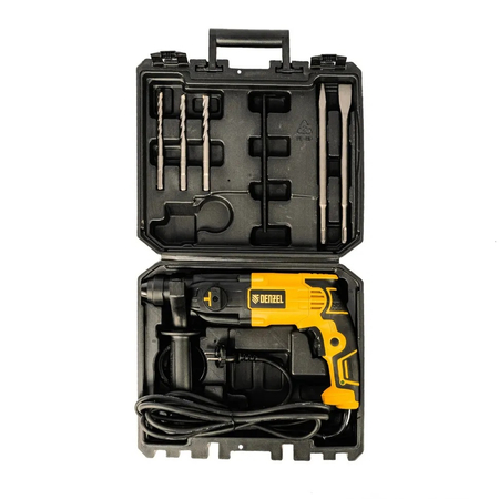 Перфоратор электрический RH-650-18, SDS-plus, 650 Вт, Denzel