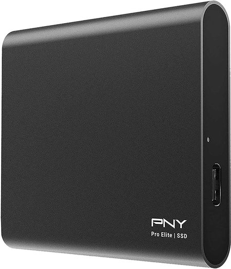 Внешний SSD PNY Pro Elite 1TB (USB 3.1 Gen 2 до 890 MБ/с) - Новый!