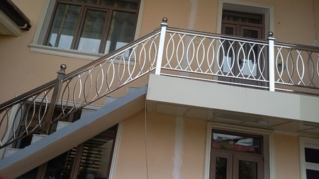 Перила из нержавейки
