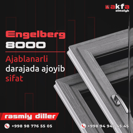 Akfa eshik rom va vitrajlar