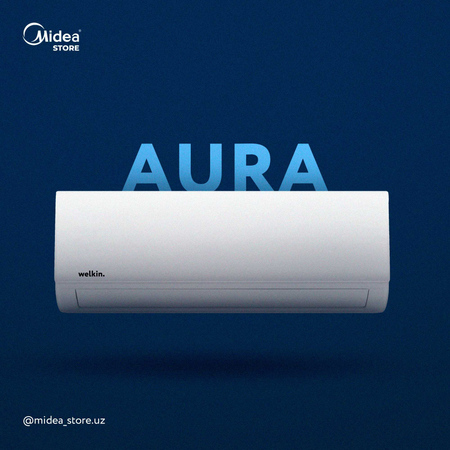 Konditsioner Welkin / кондиционер AURA 12 INVERTER, Low voltage +wi-fi