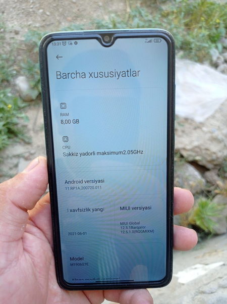 Redmi note 8 pro 8/128