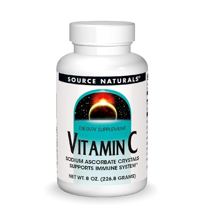 Source Naturals Витамин С Кристаллы аскорбата натрия