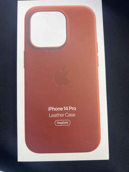 Оригинальный силиконовый и кожаный чехол для Iphone 14 pro