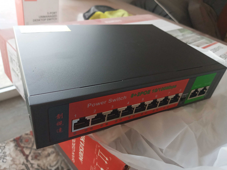 Камера, видеонаблюдение, dahua, hikvision,poe switch.Hikvision ds-7600