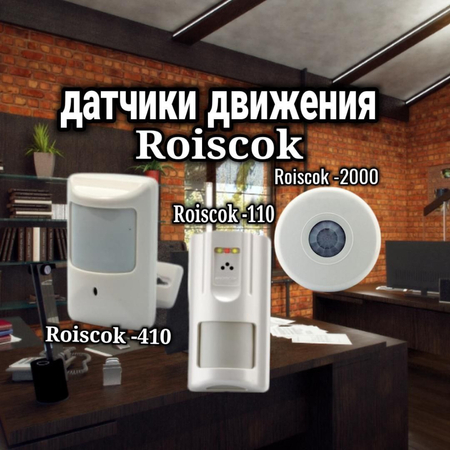 Датчик движения инфракрасный цифровой RK-2000-DPC Roiscok