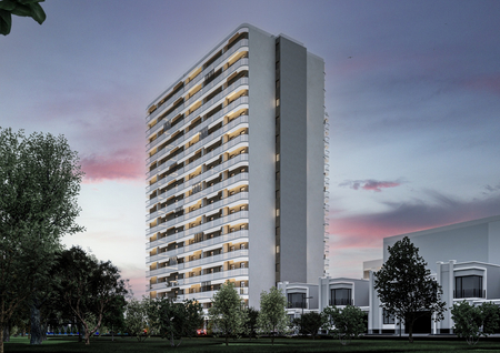 Просторная 1 комнатная квартира 47,3m² Sunrise орентир Туркистан р/е