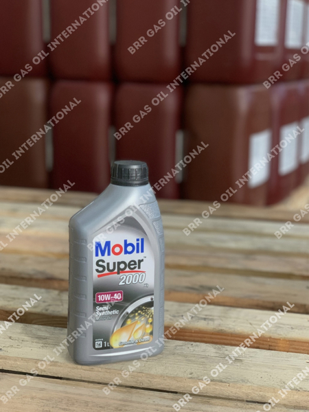 Полусинтетическое моторное масло MOBIL SUPER 2000 X1 10W-40