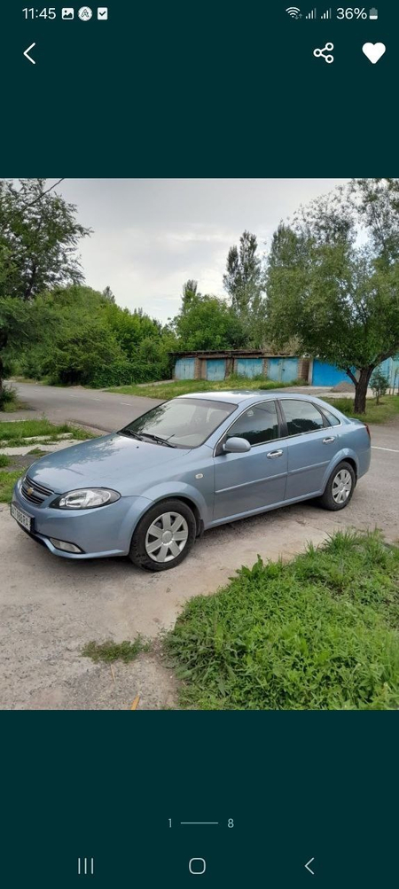 Ласетти изменённая на Джентра