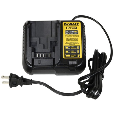 Зарядное устройство DEWALT 10.8-18.0 В, 1.25 А, DCB107