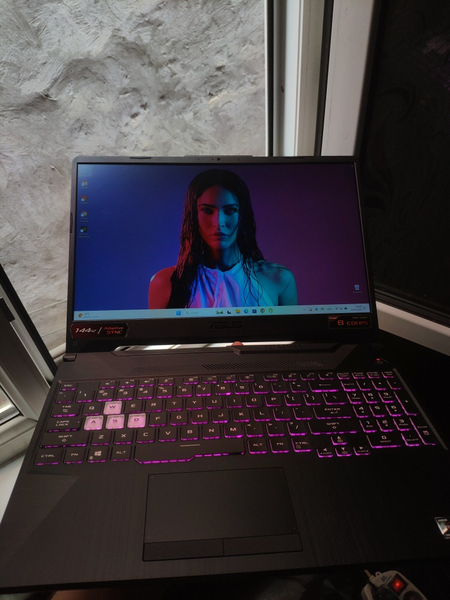 ASUS TUF Gaming. RYZEN-7/RTX™ 3050Ti/144Hz/DDR6/SSD512.Мощный игровой.