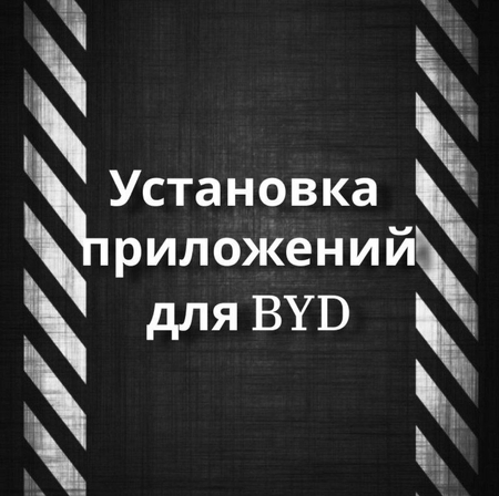 Программы для BYD