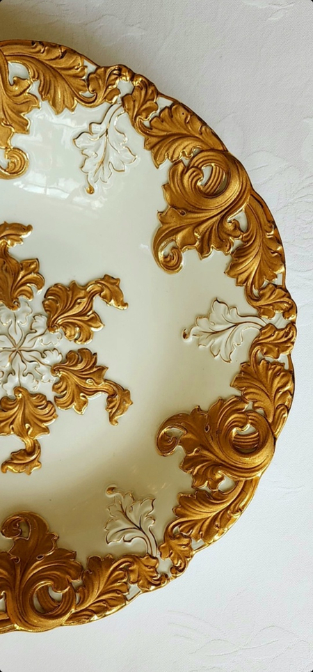 Интерьерные старинные блюда Meissen