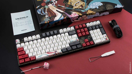 Игровая механическая клавиатура Varmilo VED108 Beijing Opera PBT