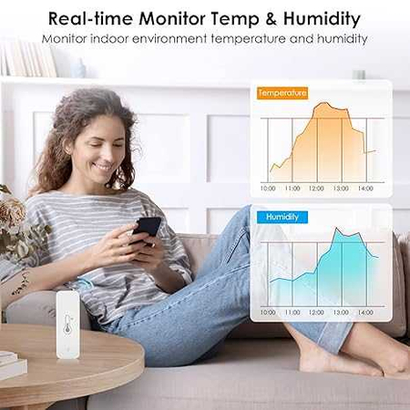 Датчик температуры и влажности Wi-Fi метеостанция