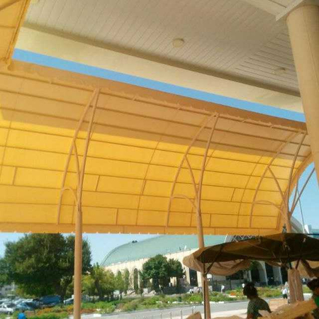 Banner tent banr soya setka ustanovka