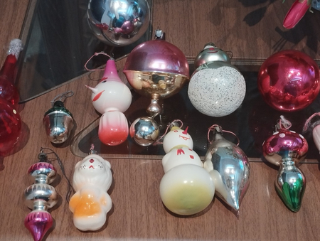 Ёлочные игрушки Советские
