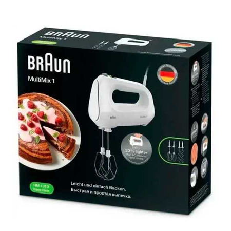 Ручной миксер BRAUN HM1010WH