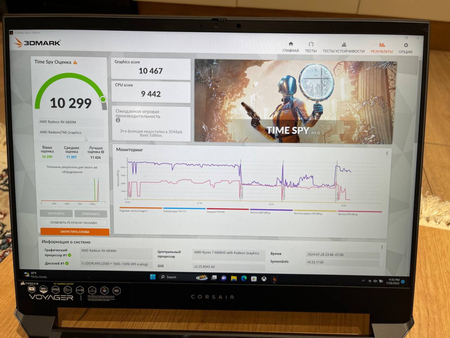 Corsair Voyager Ryzen 7 6800H RX6800M 12Gb
