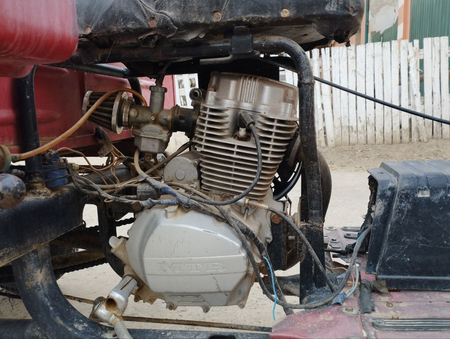 Muravey moto yangi matór órnatilgan