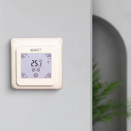 Терморегулятор с ЖК-дисплеем и сенсорными кнопками IQ THERMOSTAT TS