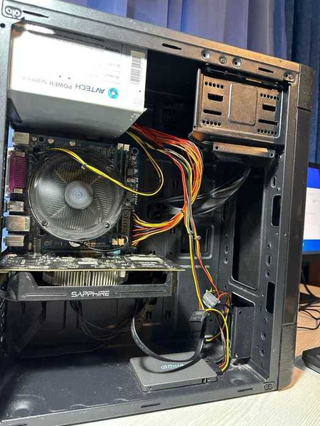 Игровой кейс i5 3 поколения + Видеокарта Rx 460 4gb