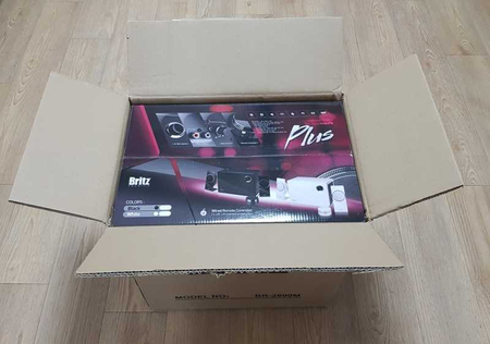 продам новый BRITZ (Microlab) BR-2600M plus/56 ват/AUX/Проводной пульт