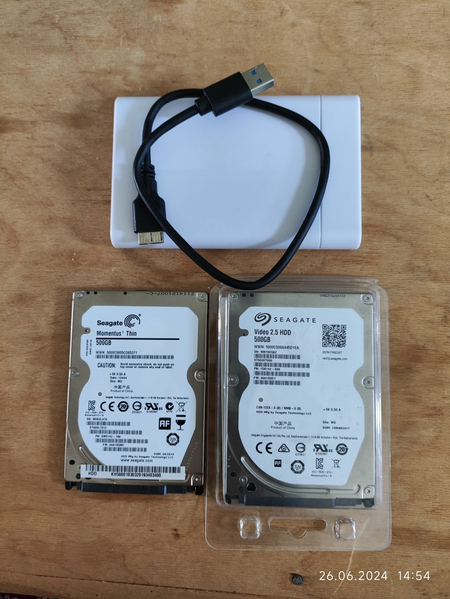 Жёсткий диск HDD 2.5 500GB