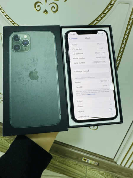 Iphone 11 pro ochilmagan