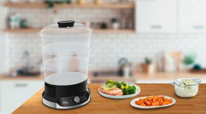 Ультракомпактная пароварка Tefal VC204865 parovarka