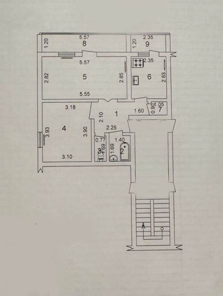 Мирзо Улугбекский р-он Дархан 2/2/4  56м²
