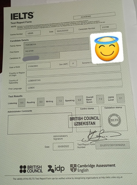 Online Ingliz tili va ielts ( arzon)