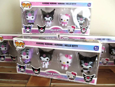 Hello Kitty Набор из 4 коллекционных фигурок Funko Pop Kuromi