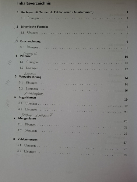 Книжка по математике(на немецком)