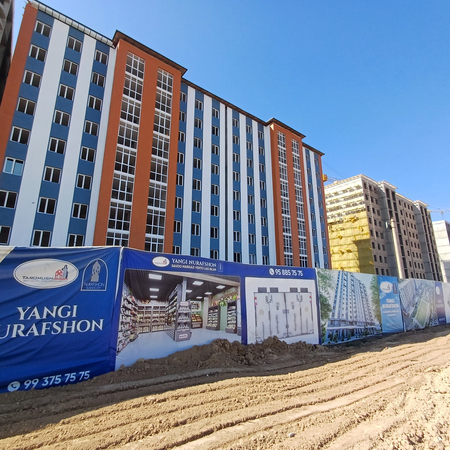 Новостройки. Yangi uylar. Yangi Nurafshon tjm. Rassrochka va ipotekaga