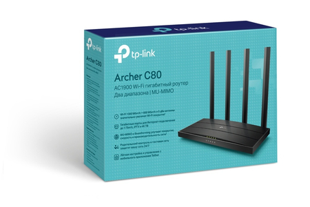 TP-Link Archer C80 AC1900 MU-MIMO Wi-Fi роутер