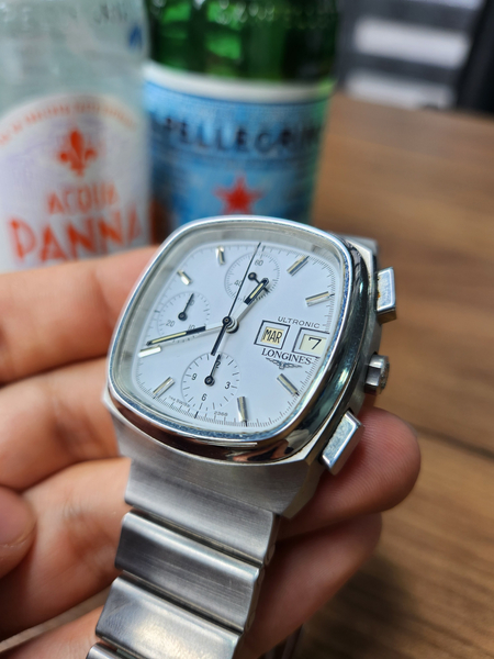 Longines  Chronograph очень редкие винтажные часы