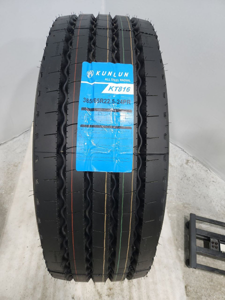 385/65R22.5 24слой KUNLUN TYRE
