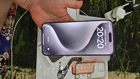 Iphone 15 pro max 256 gb. Titanium.